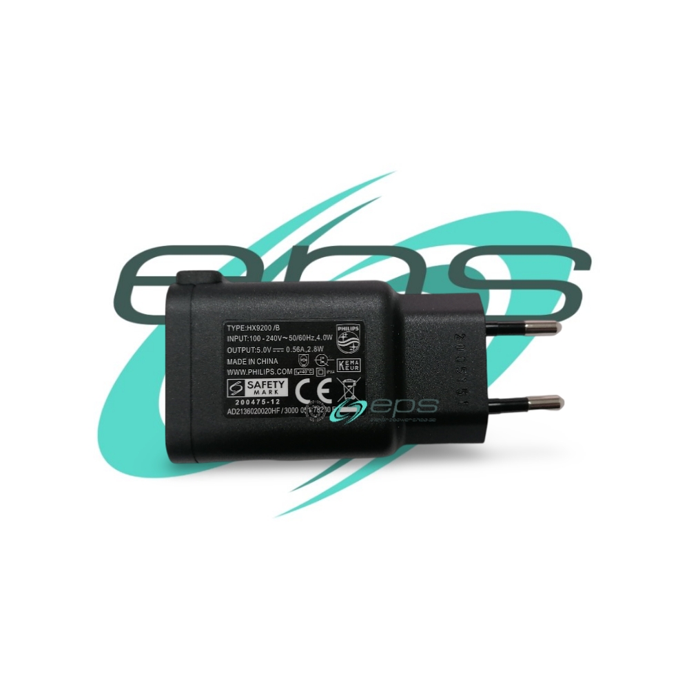 Philips HWAA2001 USB-A-Netzadapter CP1714 schwarz